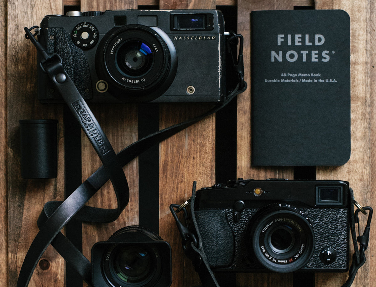 L E G A C Y quick release spring clip camera strap - Nero – TAP & DYE